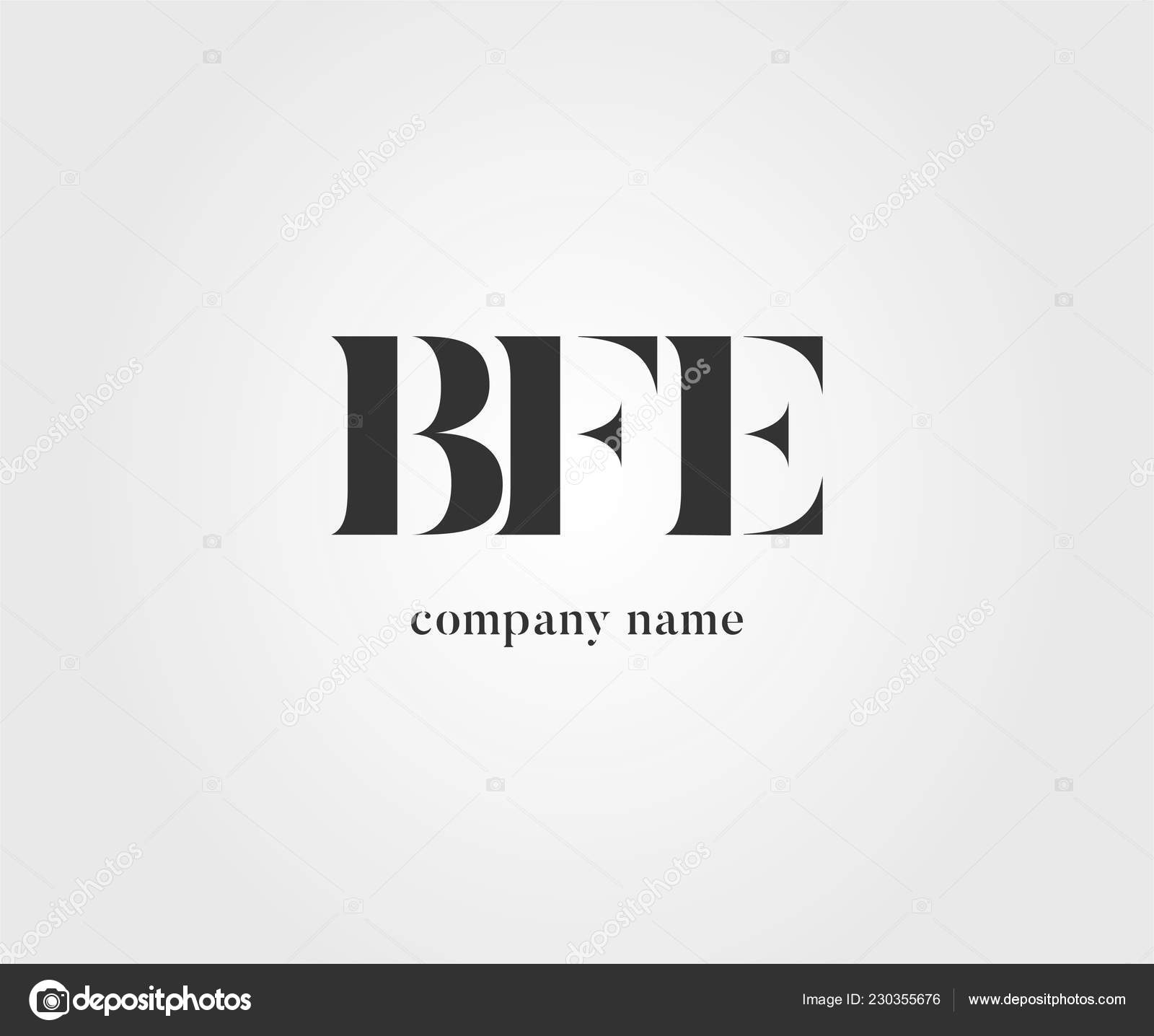 Logo Joint Bfe Business Card Template Vector Stock Vector by ...