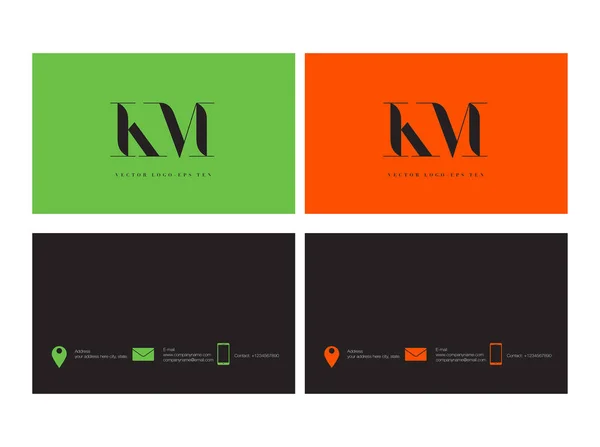 Letters km Vector Art Stock Images | Depositphotos