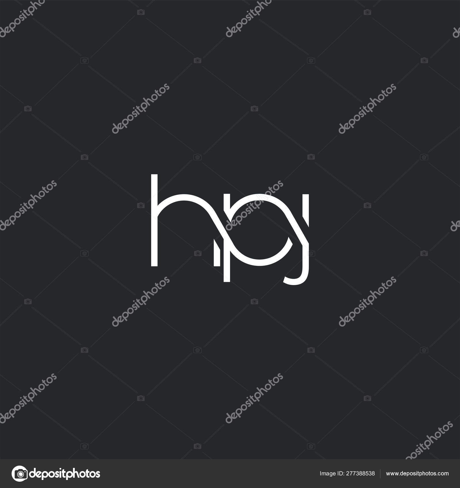 Logo Joint Hpj Business Card Template Vector Stock Vector by ...