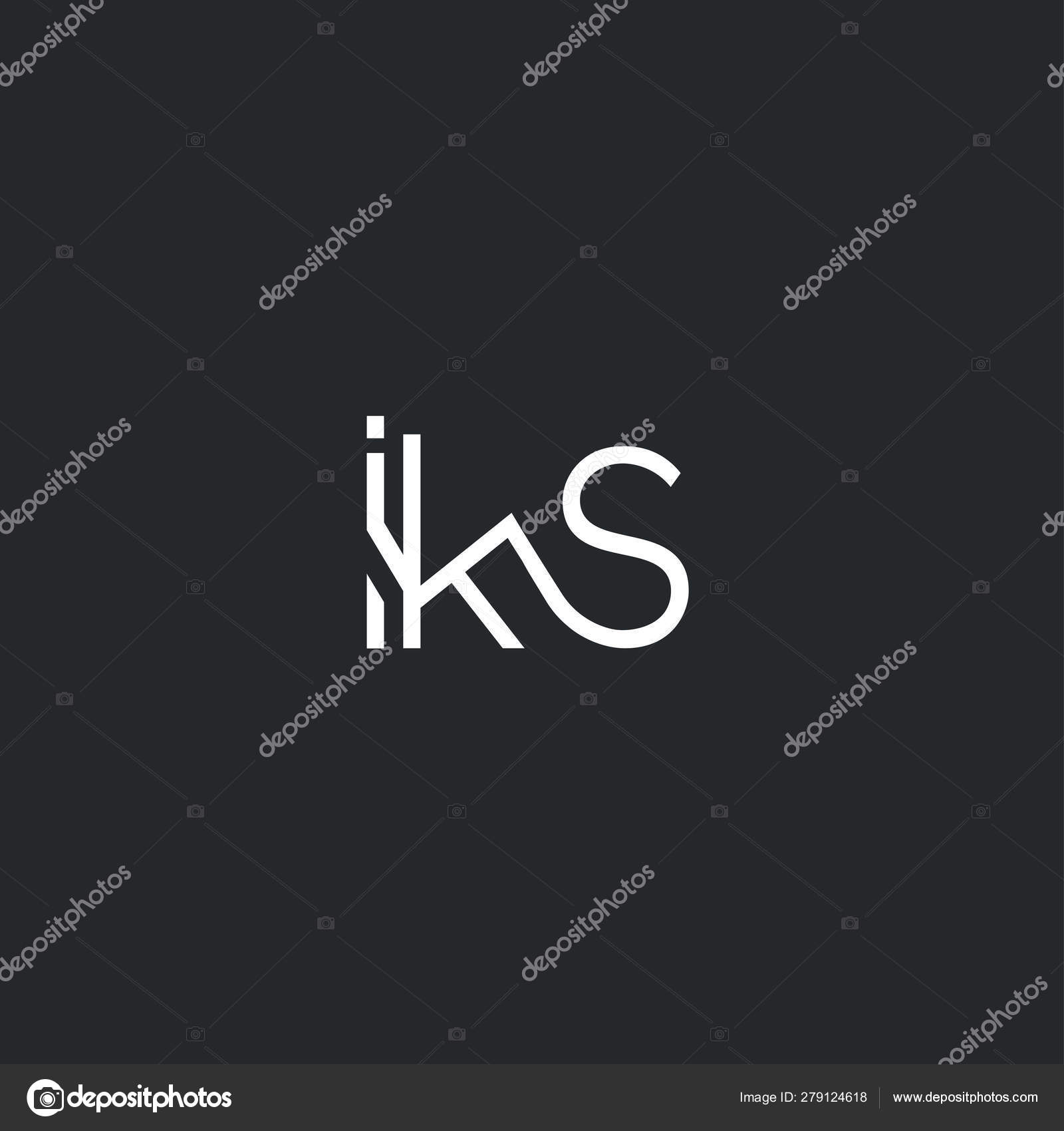 Logo Joint Iks Business Card Template Vector Stock Vector by ...