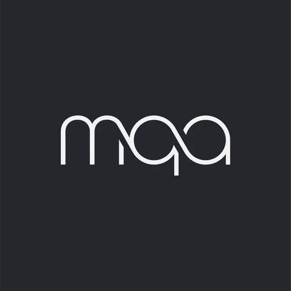 Logo Joint Mqj Business Card Template Vector Stock Vector by ...