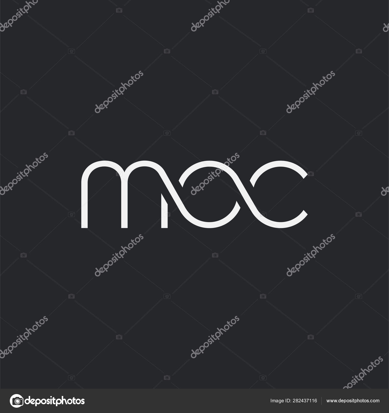 Logo Joint Moc Business Card Template Vector Stock Vector by ...
