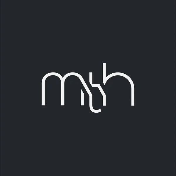 Logo Joint Mho Business Card Template Vector Stock Vector by ...