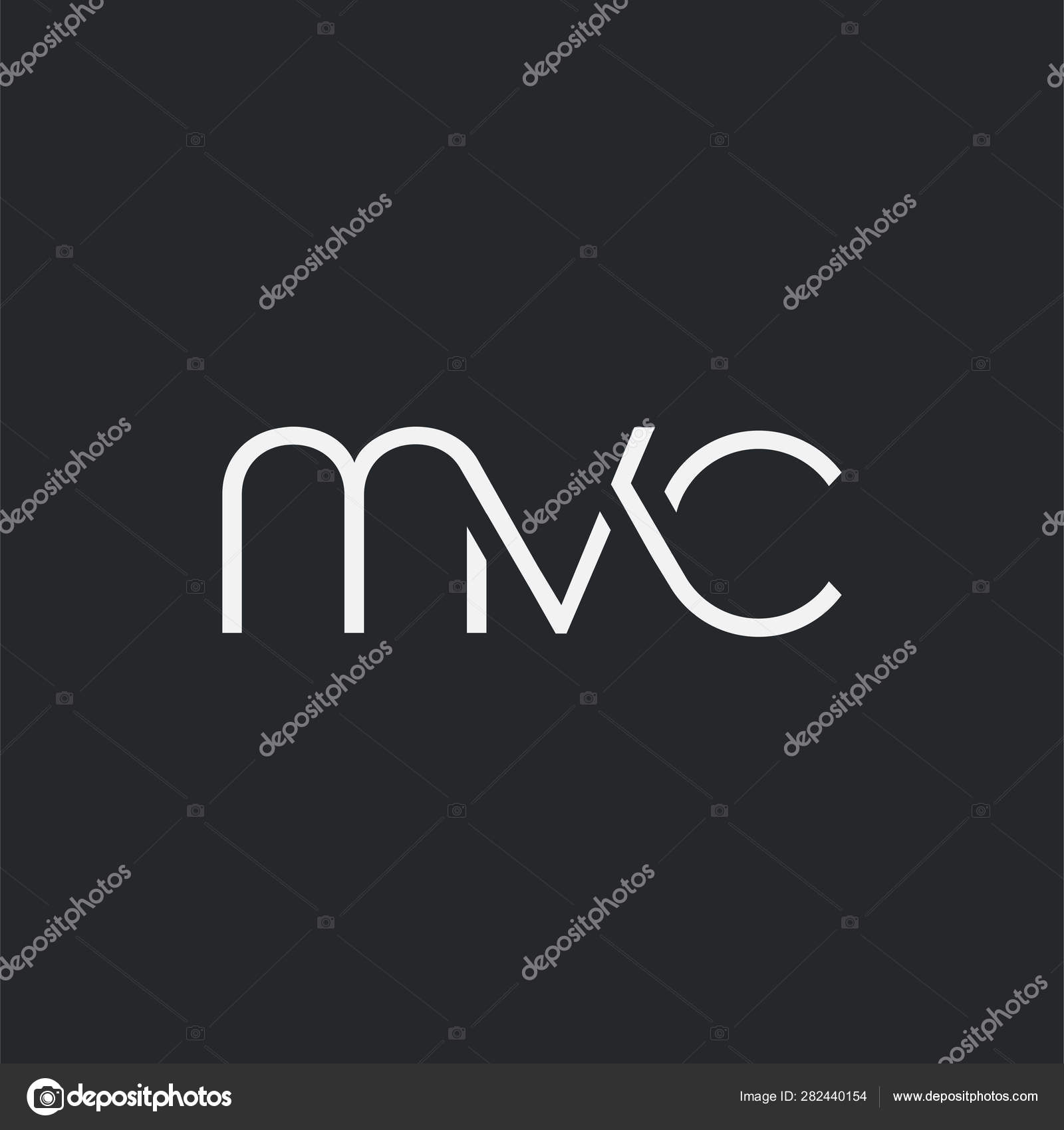 Logo Joint Mvc Business Card Template Vector Stock Vector by ...