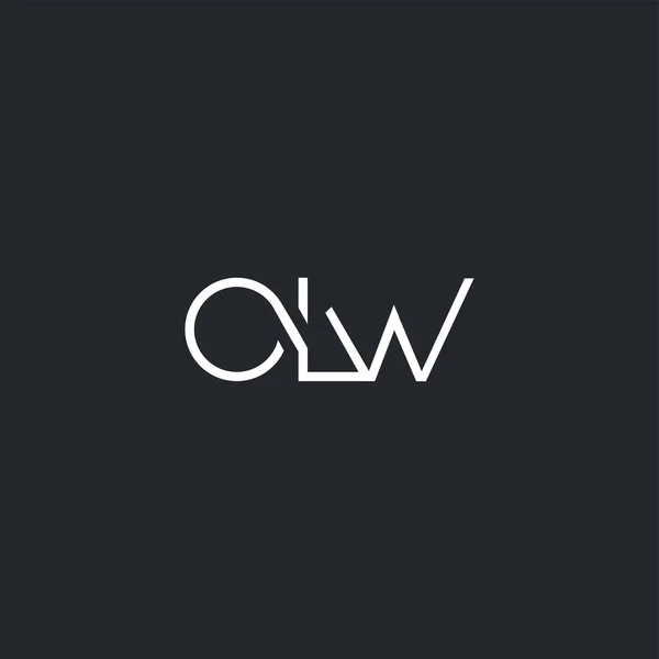 Letter lw logo图库矢量图片、免版税Letter lw logo插图|Depositphotos