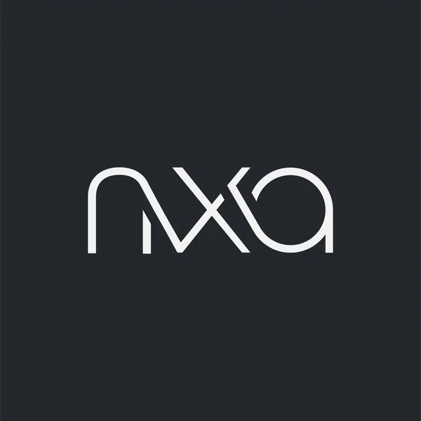 Logo Joint Nhx Business Card Template Vector Stock Vector by ...