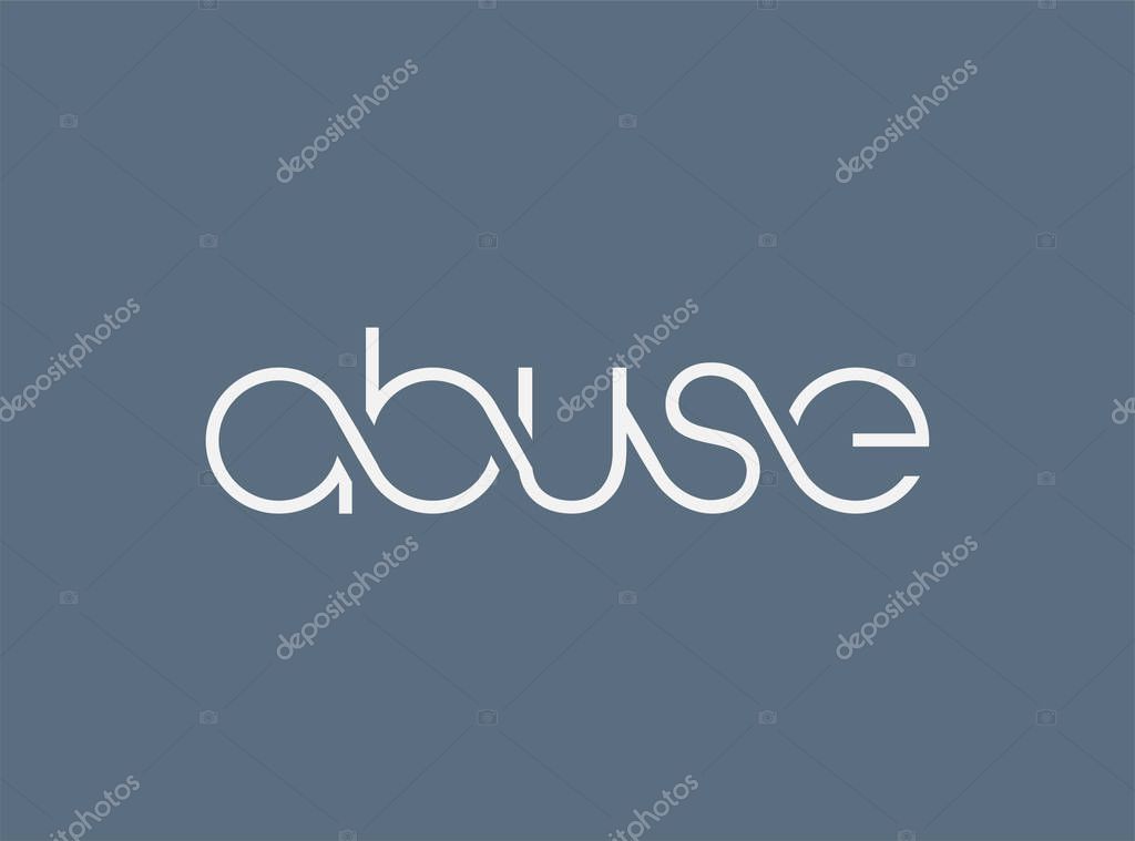 logo abuse para Plantilla de Tarjeta de visita, Vector 2023