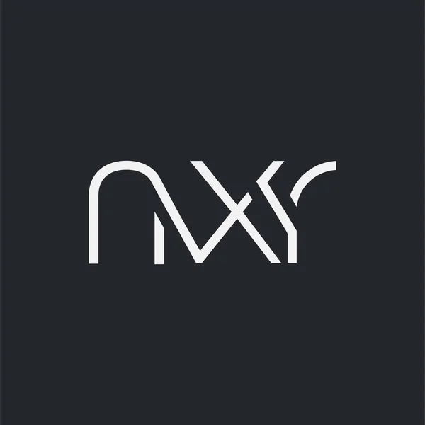 Logo Joint Nhx Business Card Template Vector Stock Vector by ...