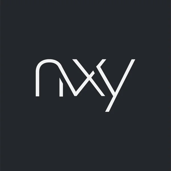 Logo Joint Nhx Business Card Template Vector Stock Vector by ...