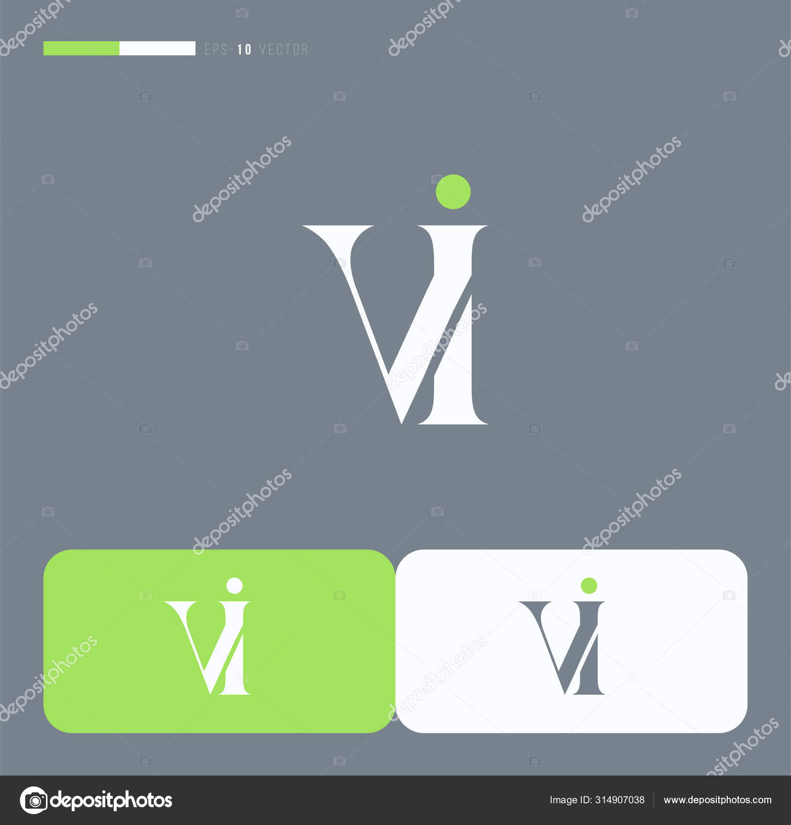 Logo Joint Business Card Template Vector — Stock Photo © ajayandzyn ...