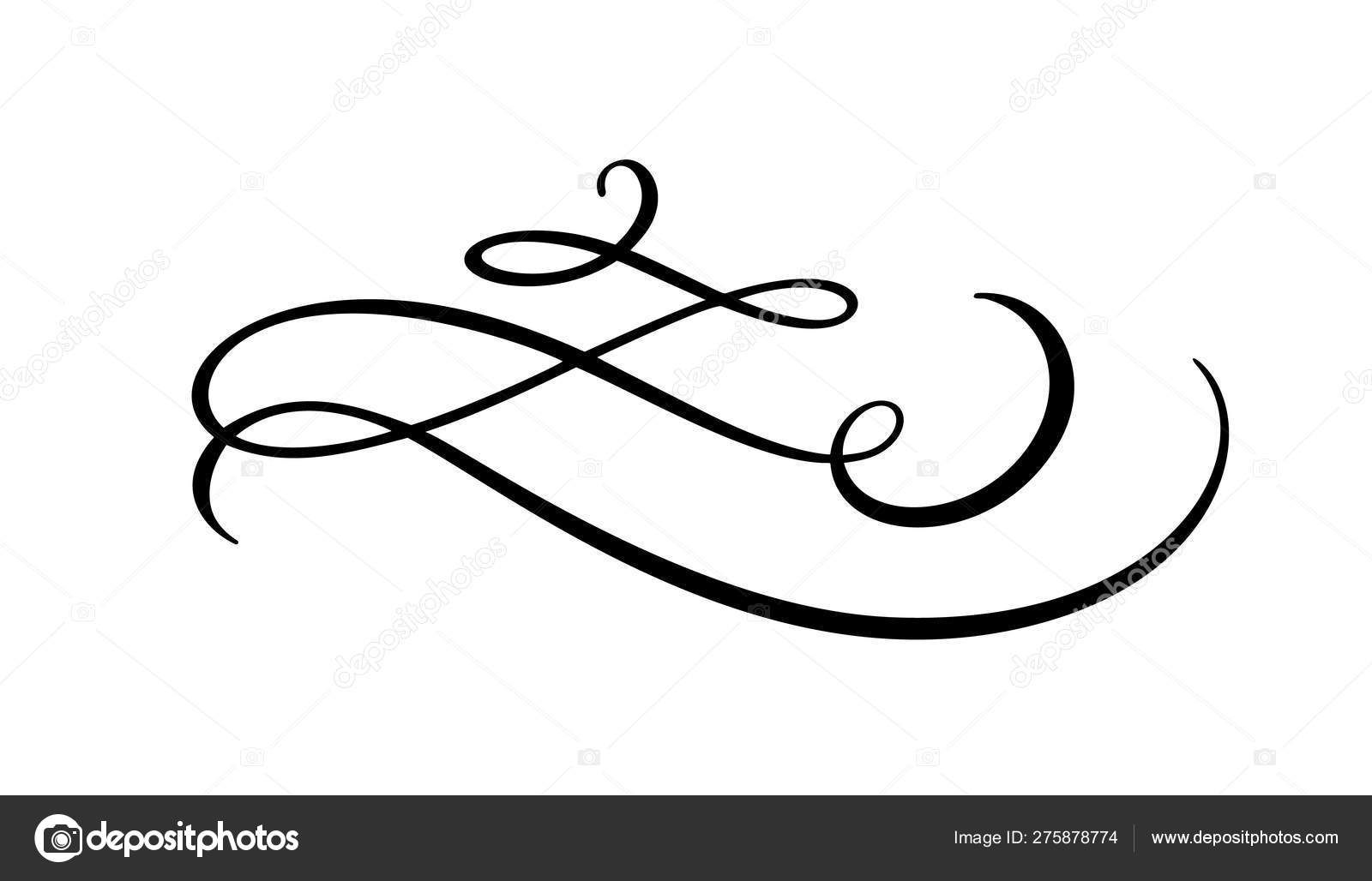 Filigree Divider Clip Art