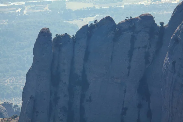 Beautiful Scenery Montserrat High Cliffs — Stock Photo © Russieseo ...