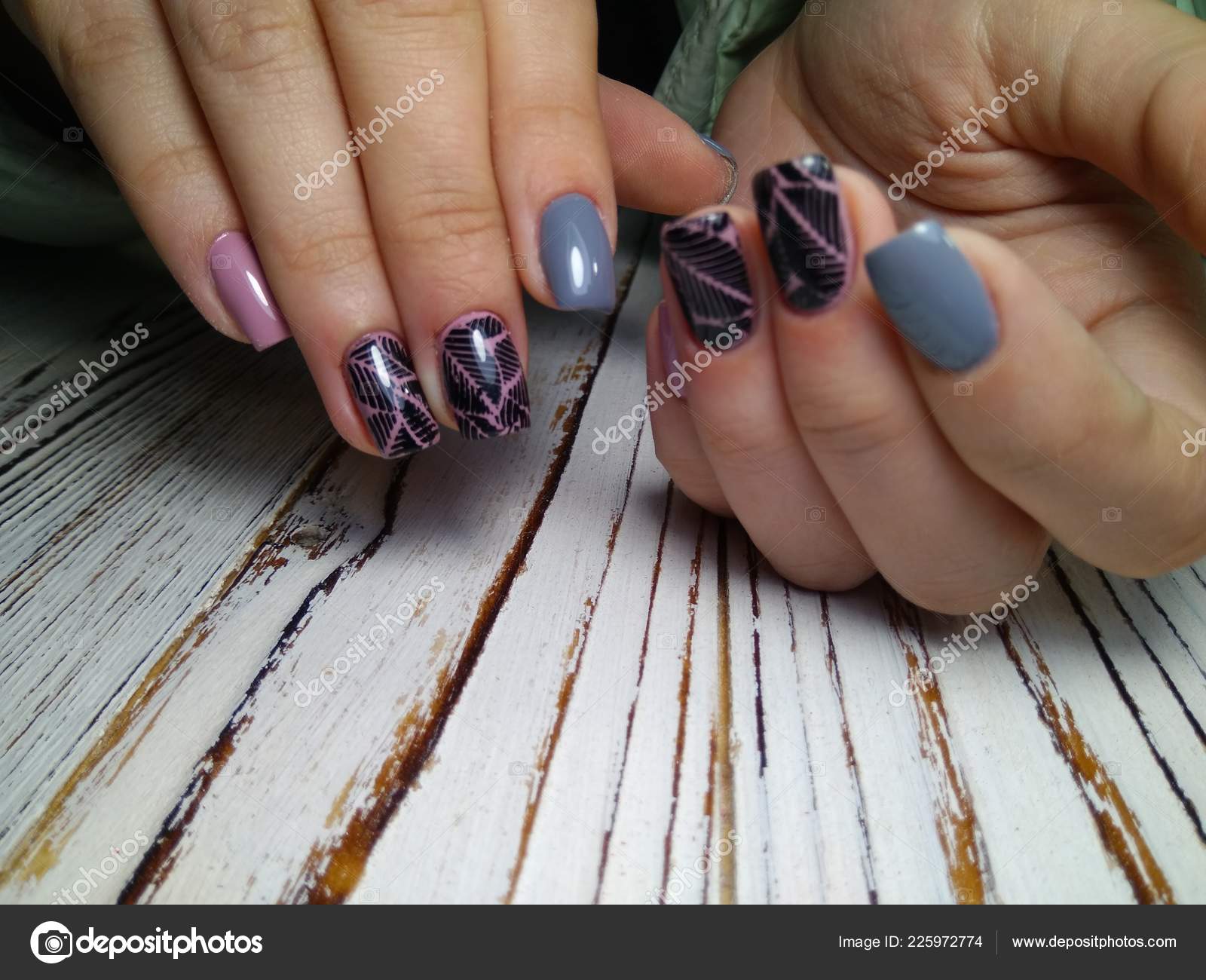 Professional Beautiful Manicure Nails Hands Model — Stock Photo ...