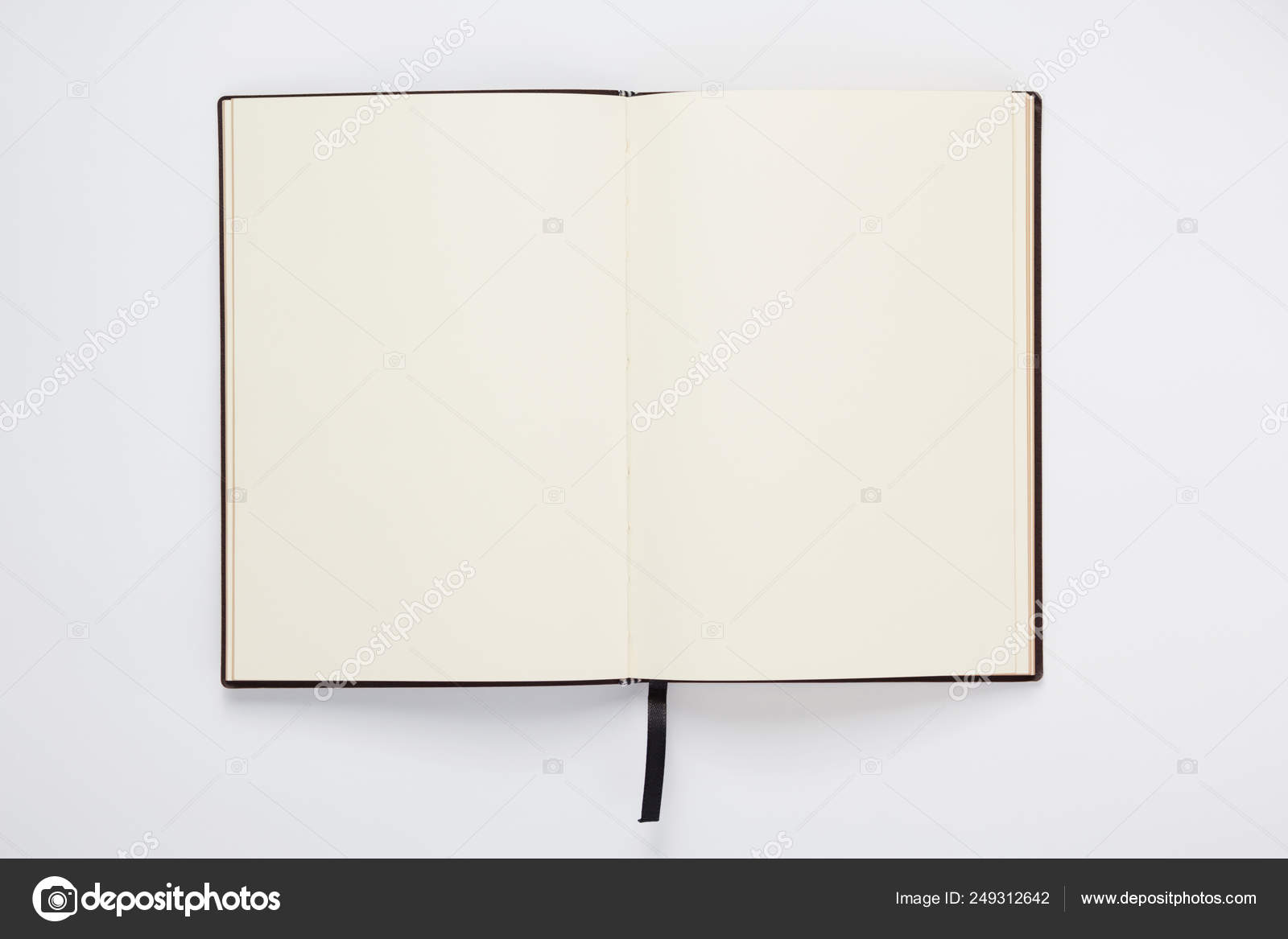 Notebook at white background — Stock Photo © seregam #249312642