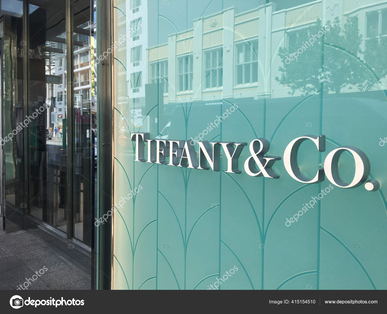 Perth Sep 2020 Tiffany Shop Luxury American Retailer Known Fine — Stock ...
