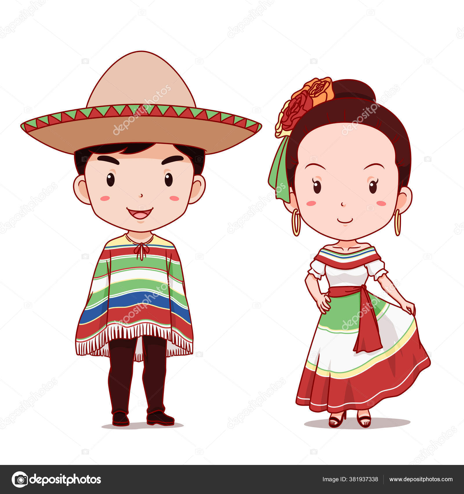 Mexican Cartoon Character