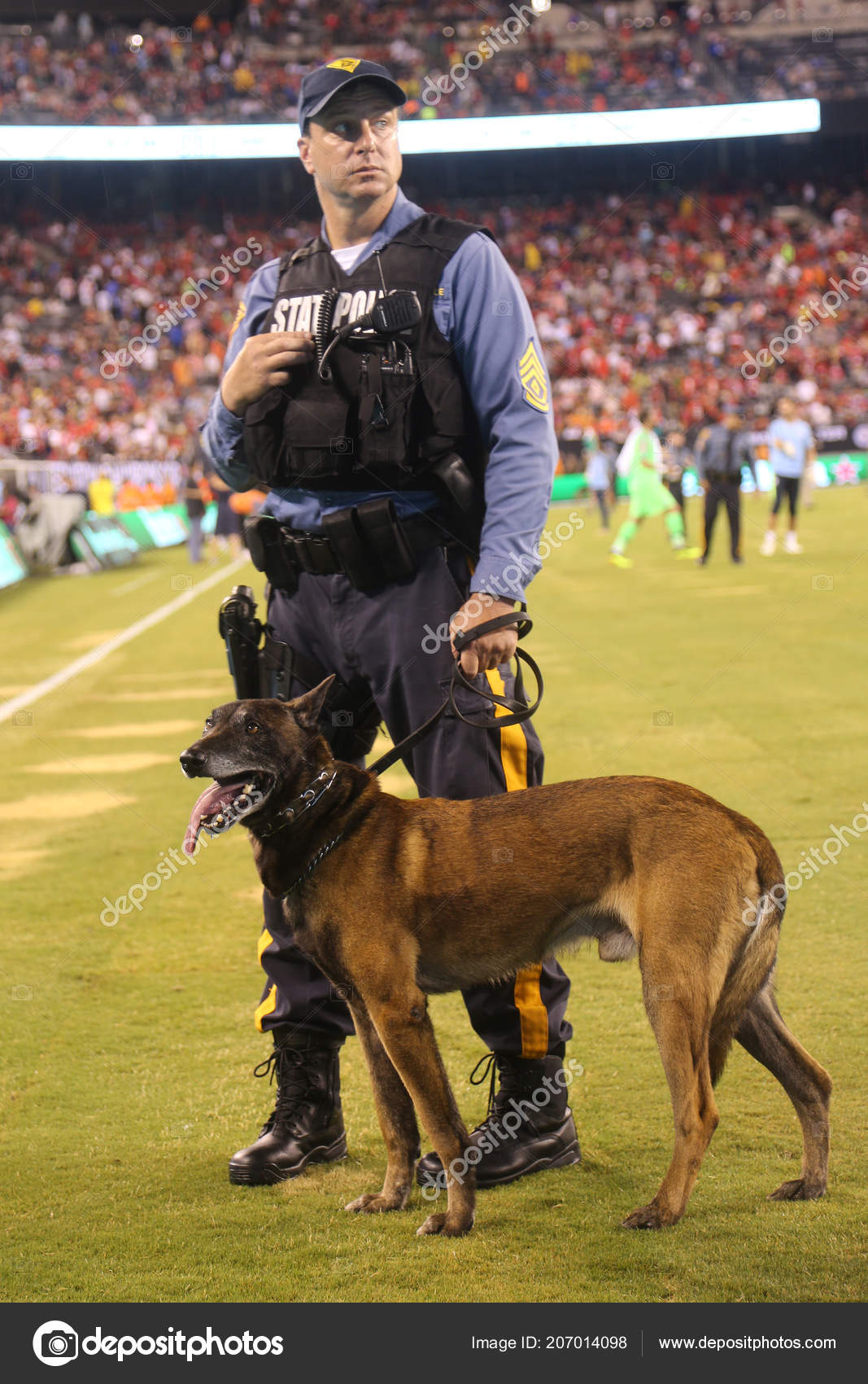 East Rutherford Julio 2018 Unidad Policía Estatal Nueva Jersey ...