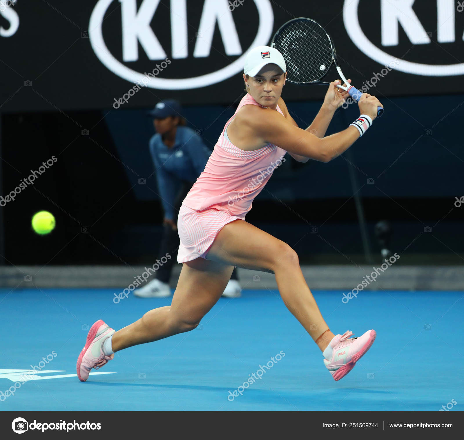 Melbourne Australia January 2019 Professional Tennis Player Ashleigh ...