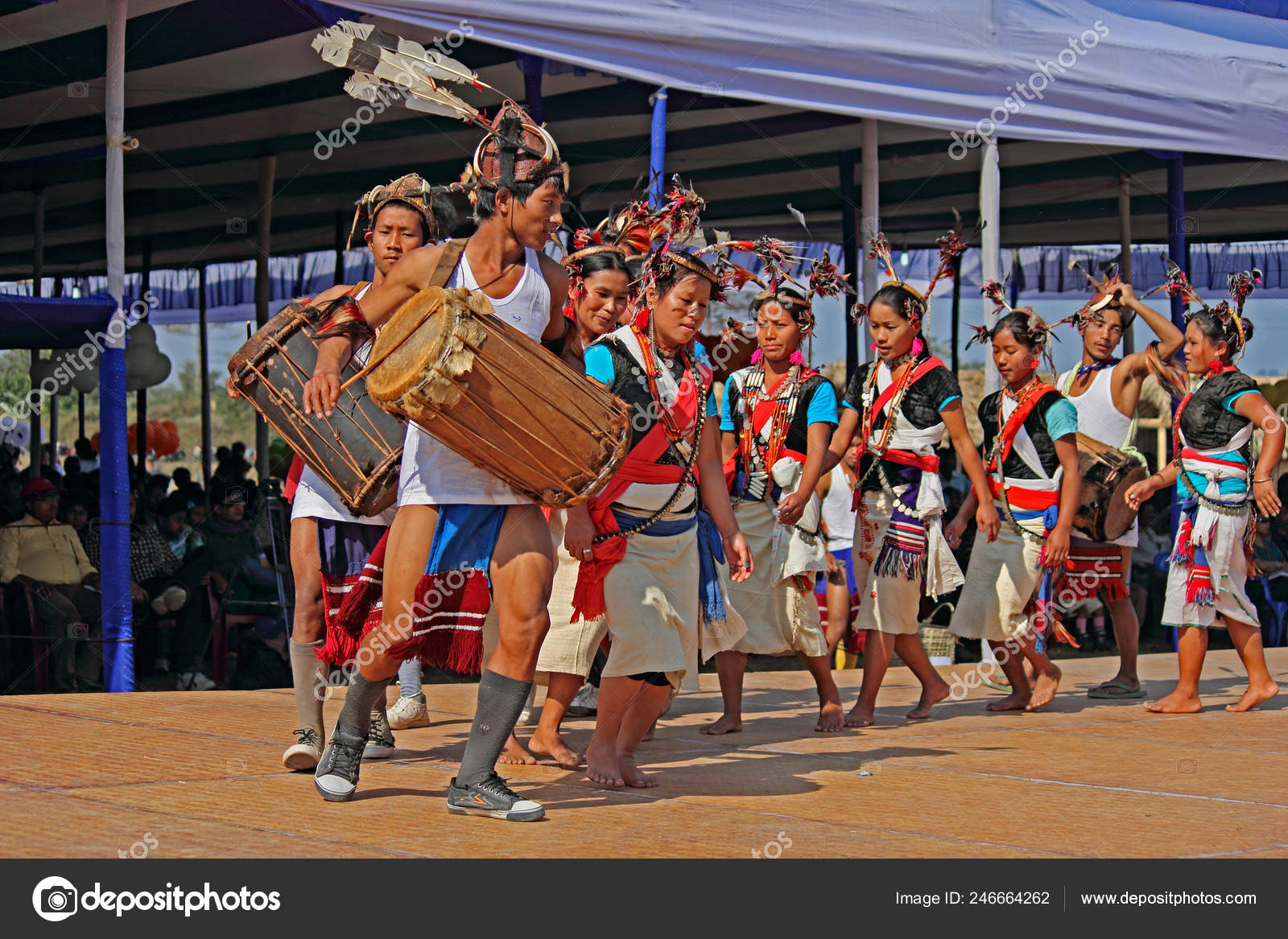 Tutsa Sub Tribe Tangsa Tribe Performing Traditional Dance Namdapha Eco ...