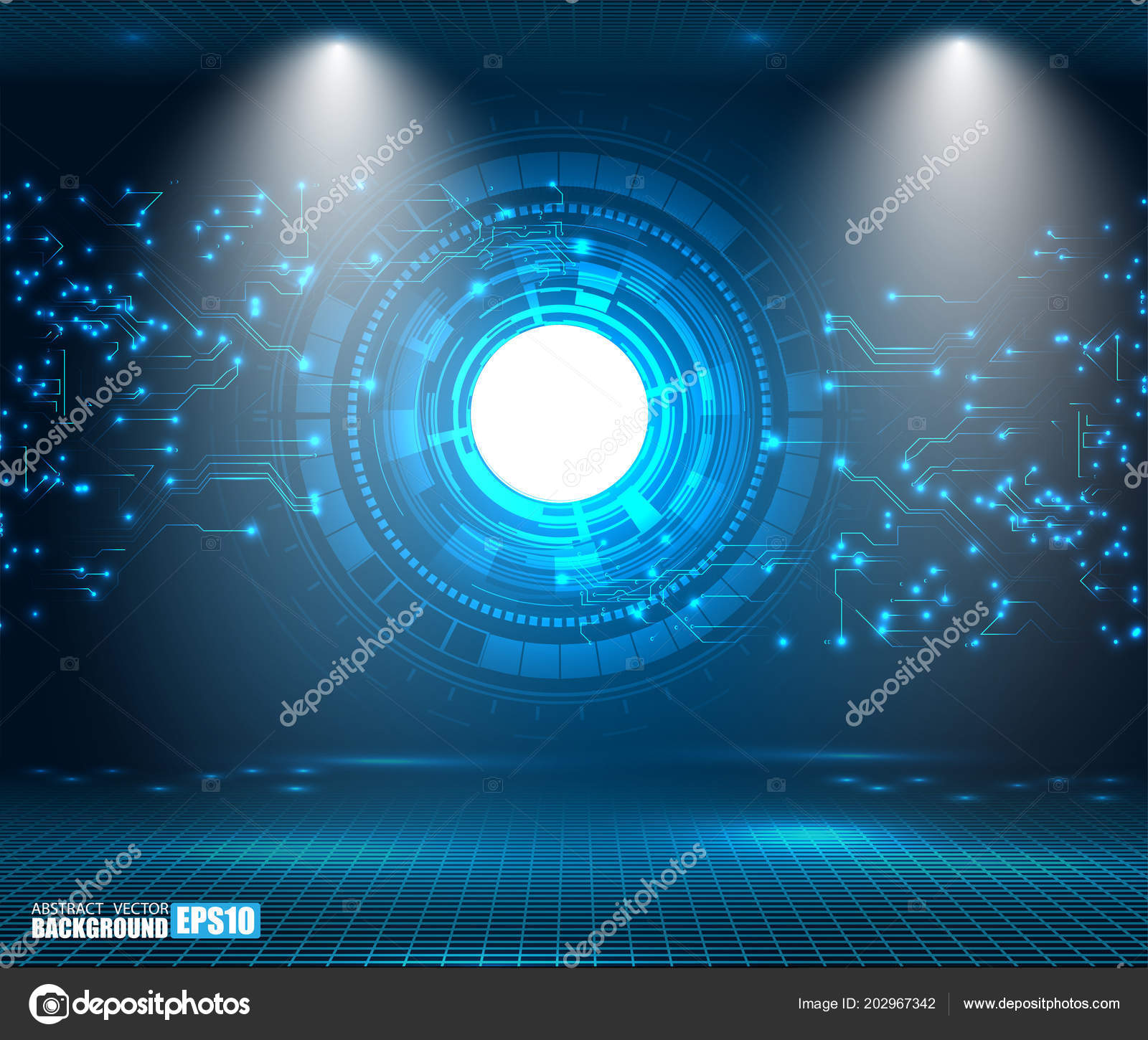 High Tech Abstract Wallpaper