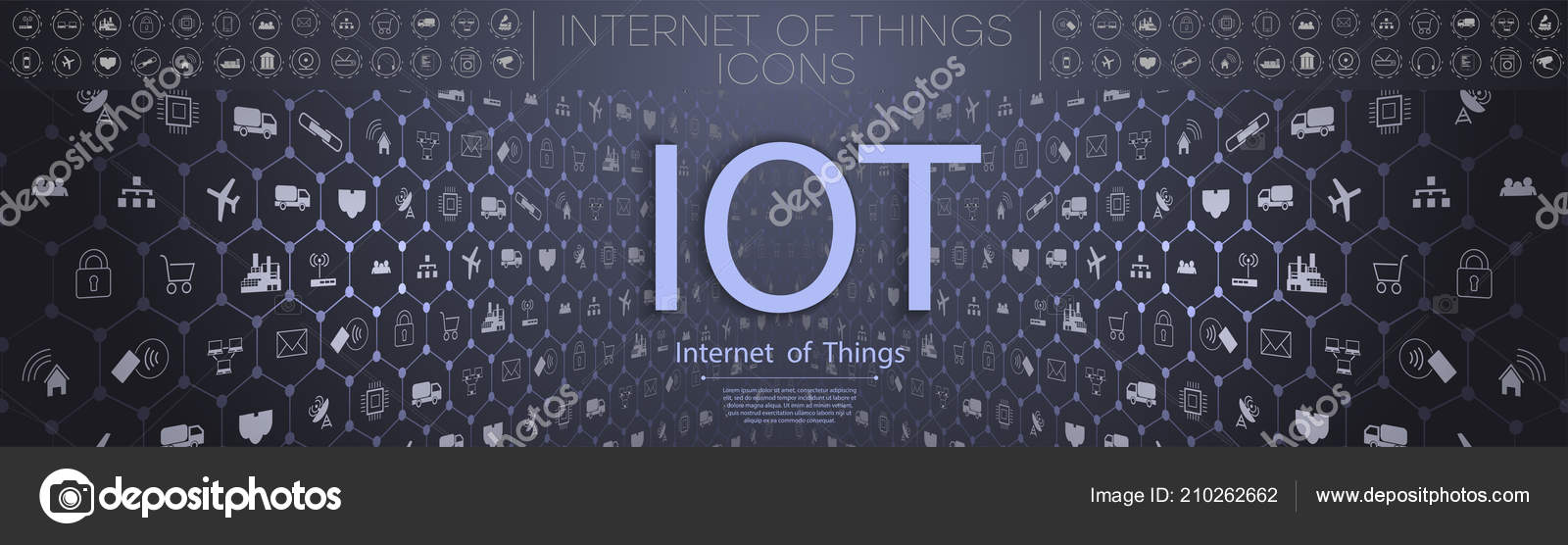 : Internet of things (IoT) and networking concept for connected devices ...