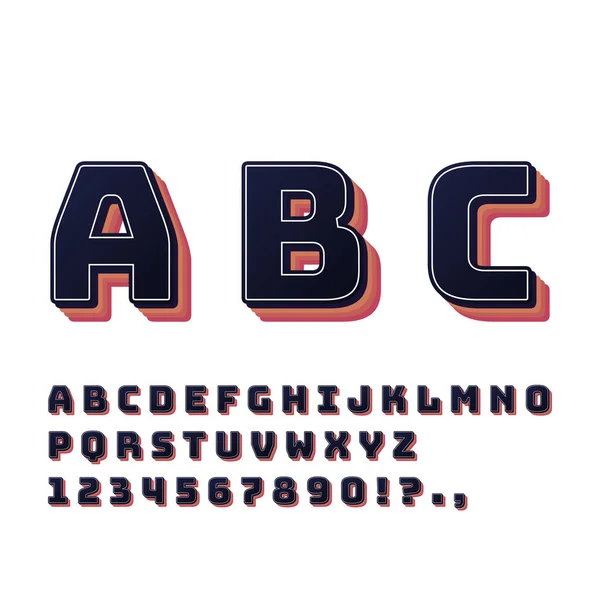 Letras abc imágenes de stock de arte vectorial | Depositphotos