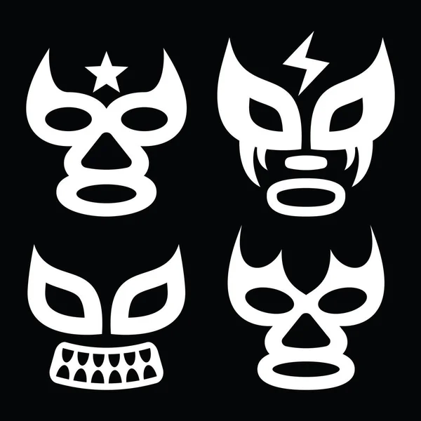 Luchador Mask Tattoo Design
