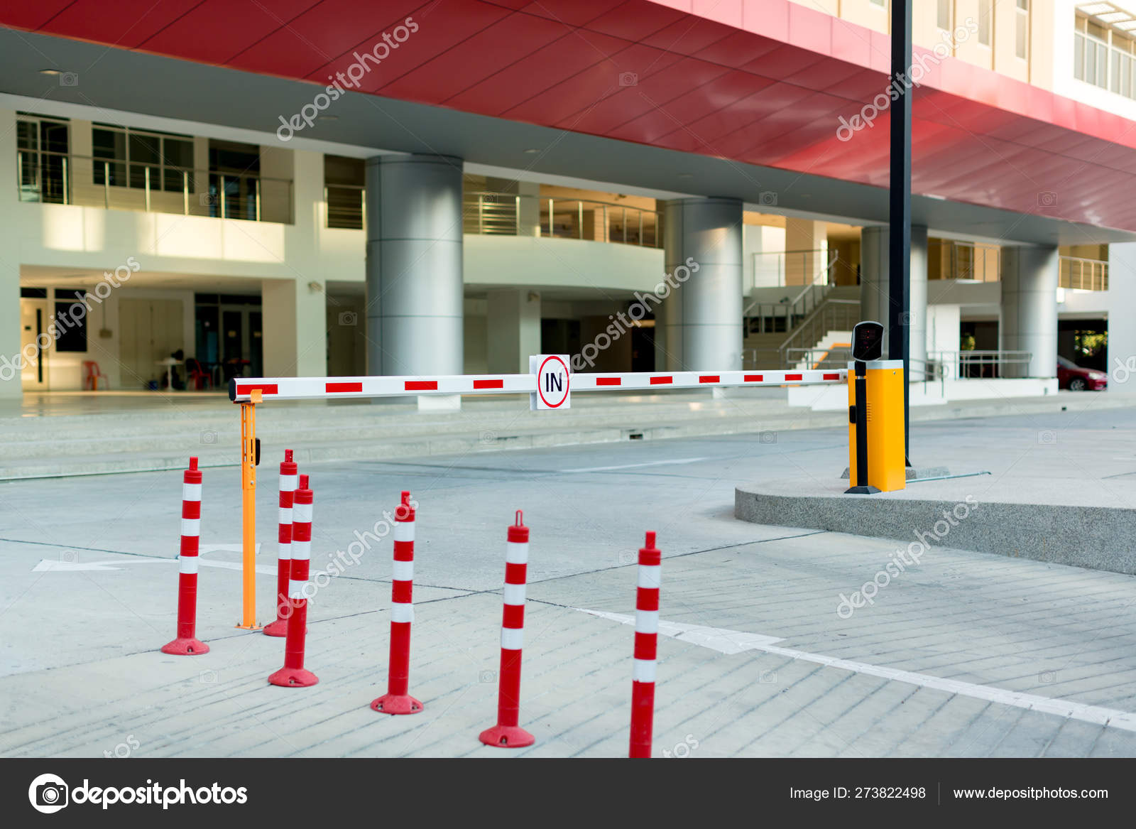 Car Park Automatic Entry System Security System Building Access Barrier ...