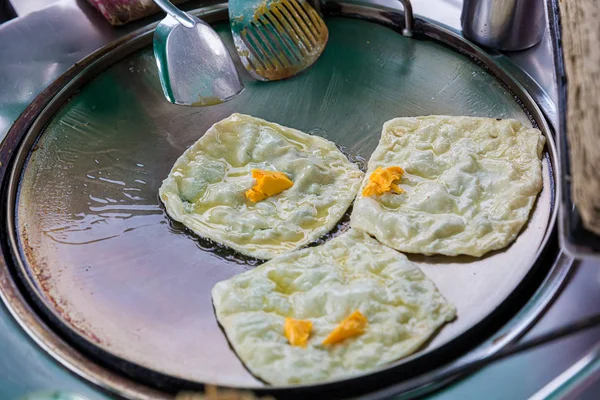 Roti Making, roti thresh flour by roti maker with oil. Indian ...