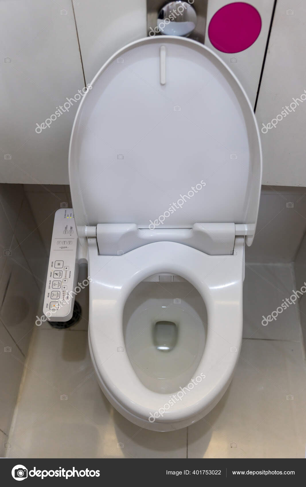 Electronic Control Panel Toilet Sanitary Ware Automatic Flush System ...
