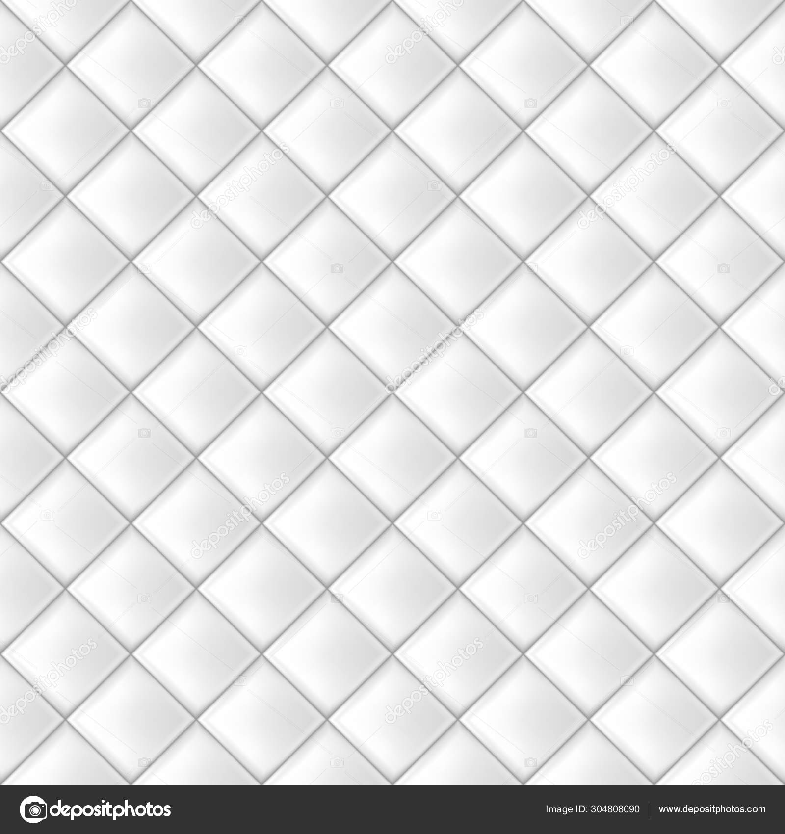 White Seamless Tiles Pattern Stock Vector Image by ©robisklp #304808090