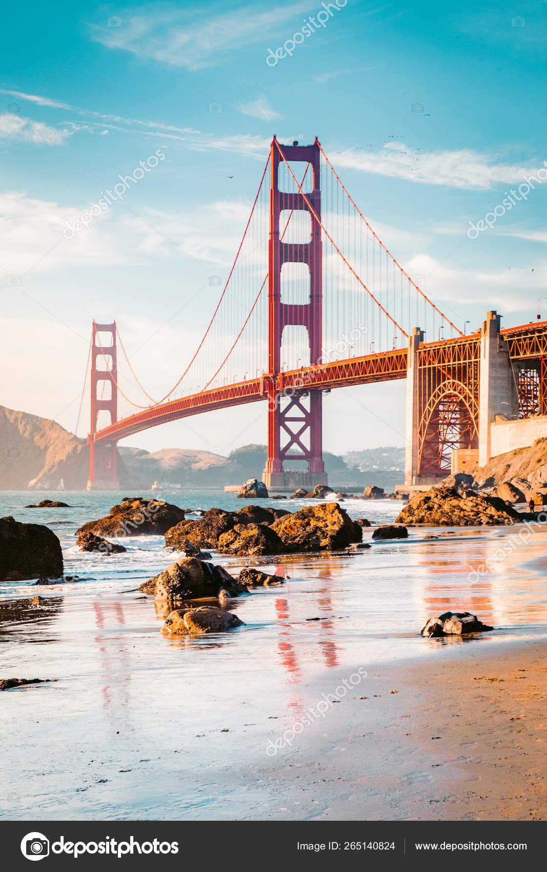 Golden Gate Bridge Sunset
