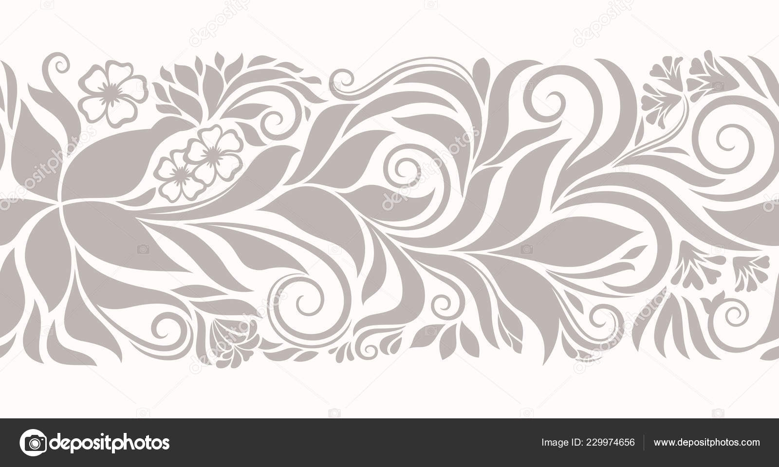 Swirl Pattern Border