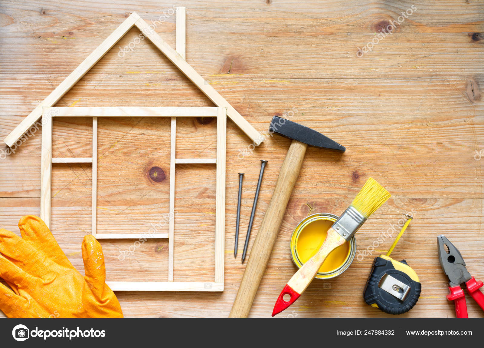 House Construction Background