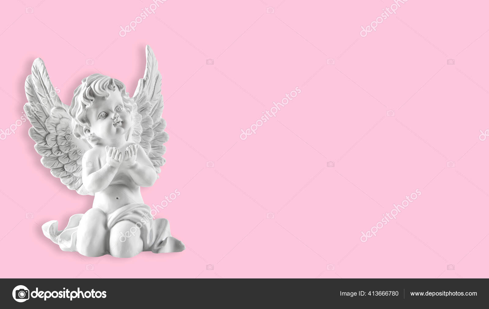Pink Baby Angels Background