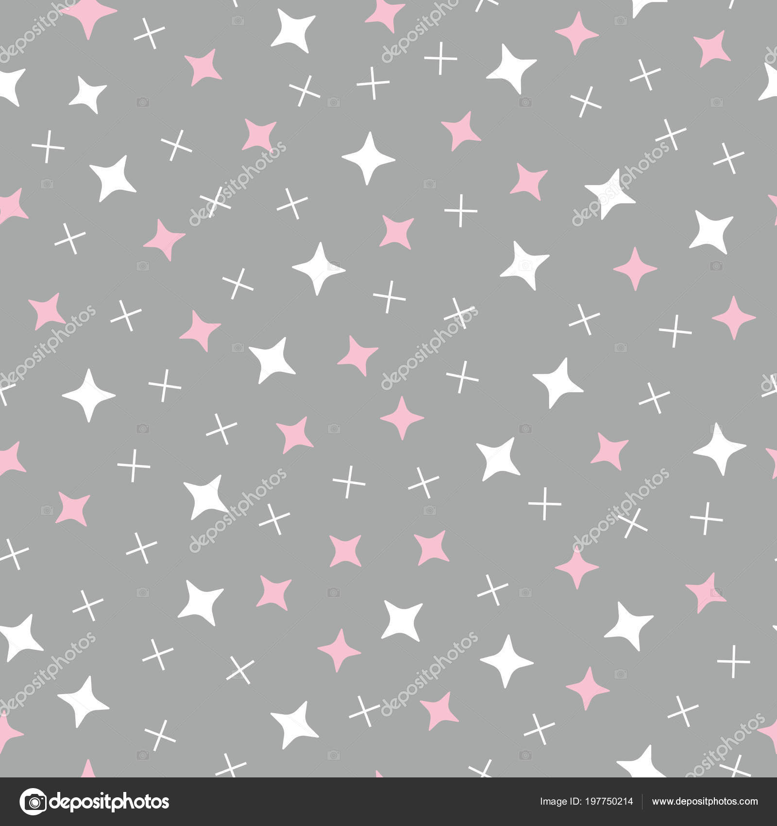Grey And Pink Background Pattern