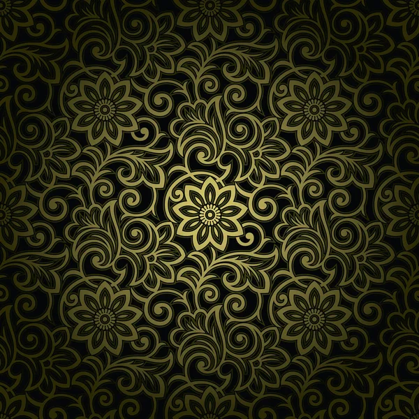 Seamless floral wallpaper design Stock Vector Image by ©malkani #188076362