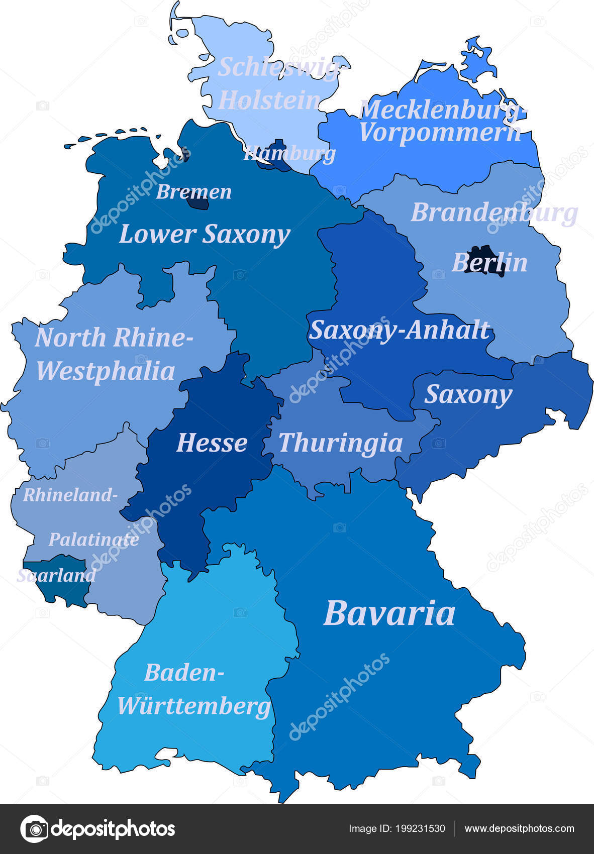 Germany Map Without Borders The Numbers' Game Of A Closed Western