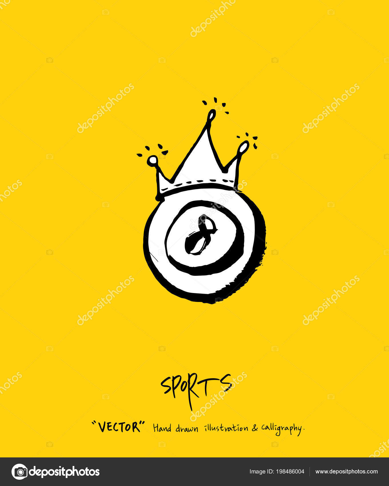 Afiche Deportivo Ilustración Ocio Incompleta Vector Vector de stock #198486004 de ©hiphopseohwa