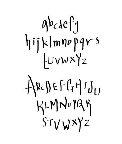 Image vectorielle Polices Vectorielles Calligraphie Manuscrite par ...