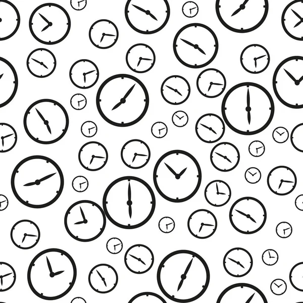 Clock pattern background Vector Art Stock Images | Depositphotos