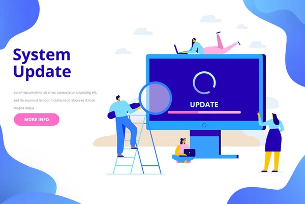 Man on computer Vector Art Stock Images | Depositphotos