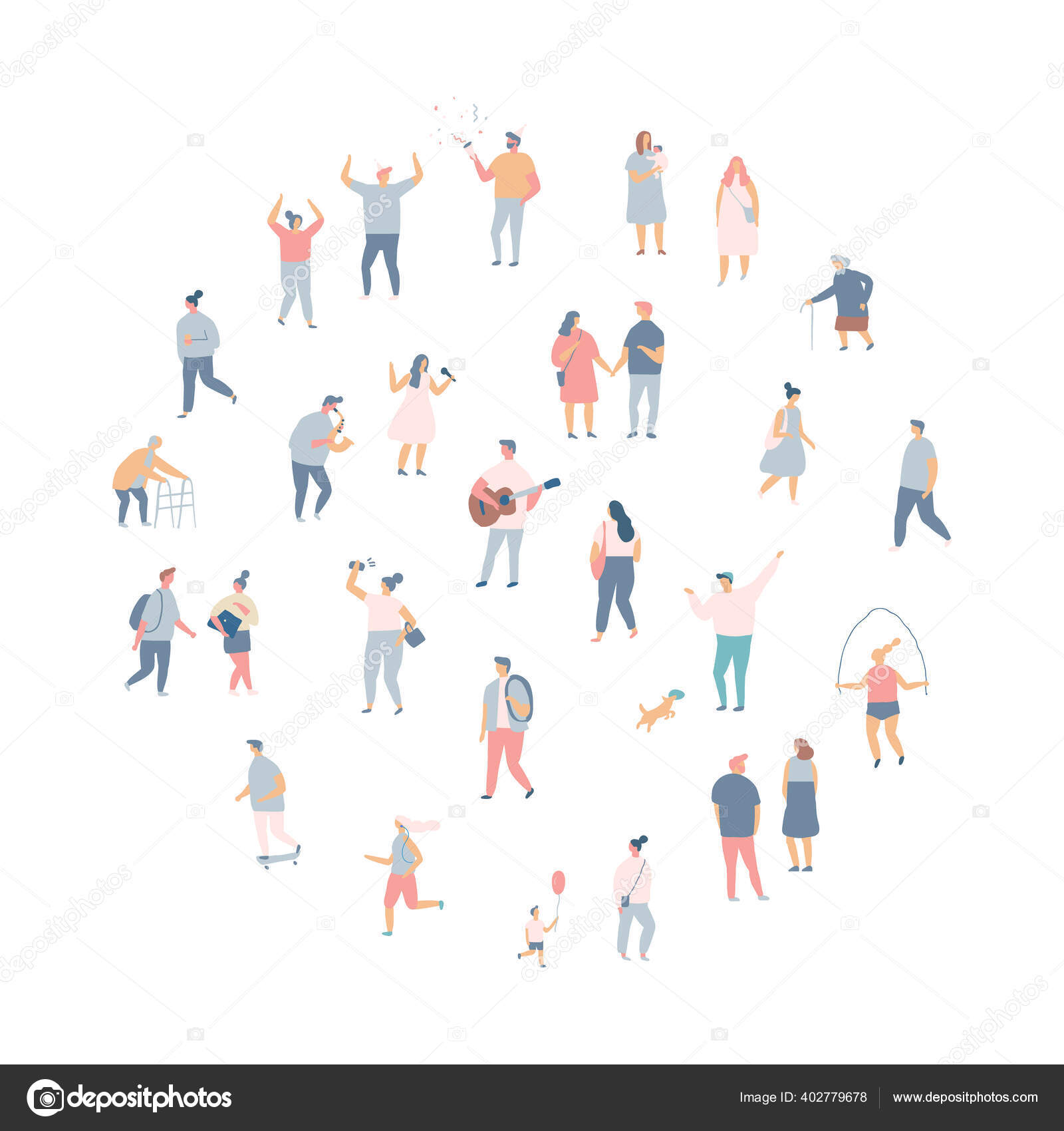 Simple Person Vector