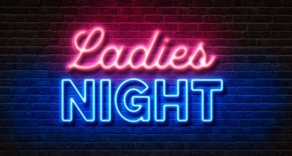 Ladies Night Sign