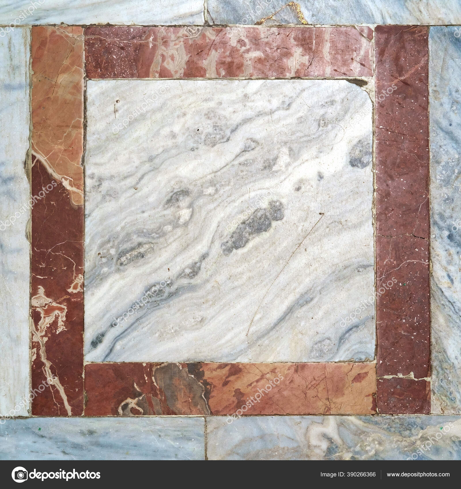 Geometric Pattern Surface Old Marble Floor — Stock Photo © naskami ...