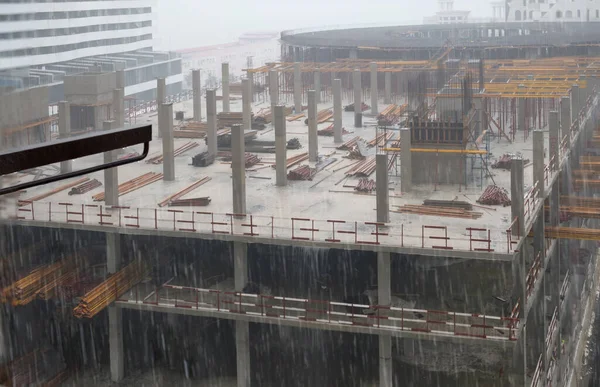 Construction site rain Stock Photos, Royalty Free Construction site ...