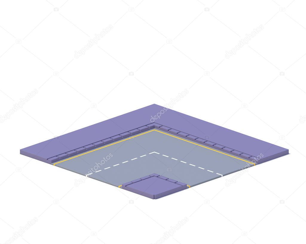 3d rendering set of flat isometric block buildings infographic concept. Constructor de mapas de ...