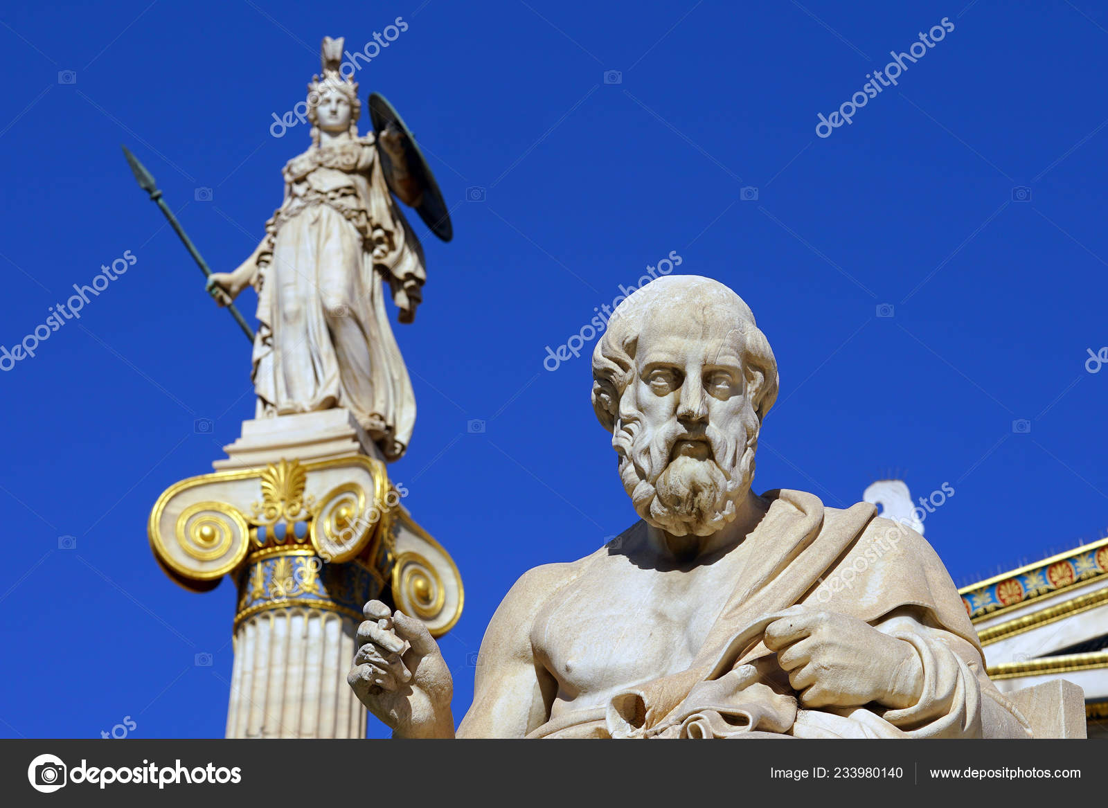 Plato Statue