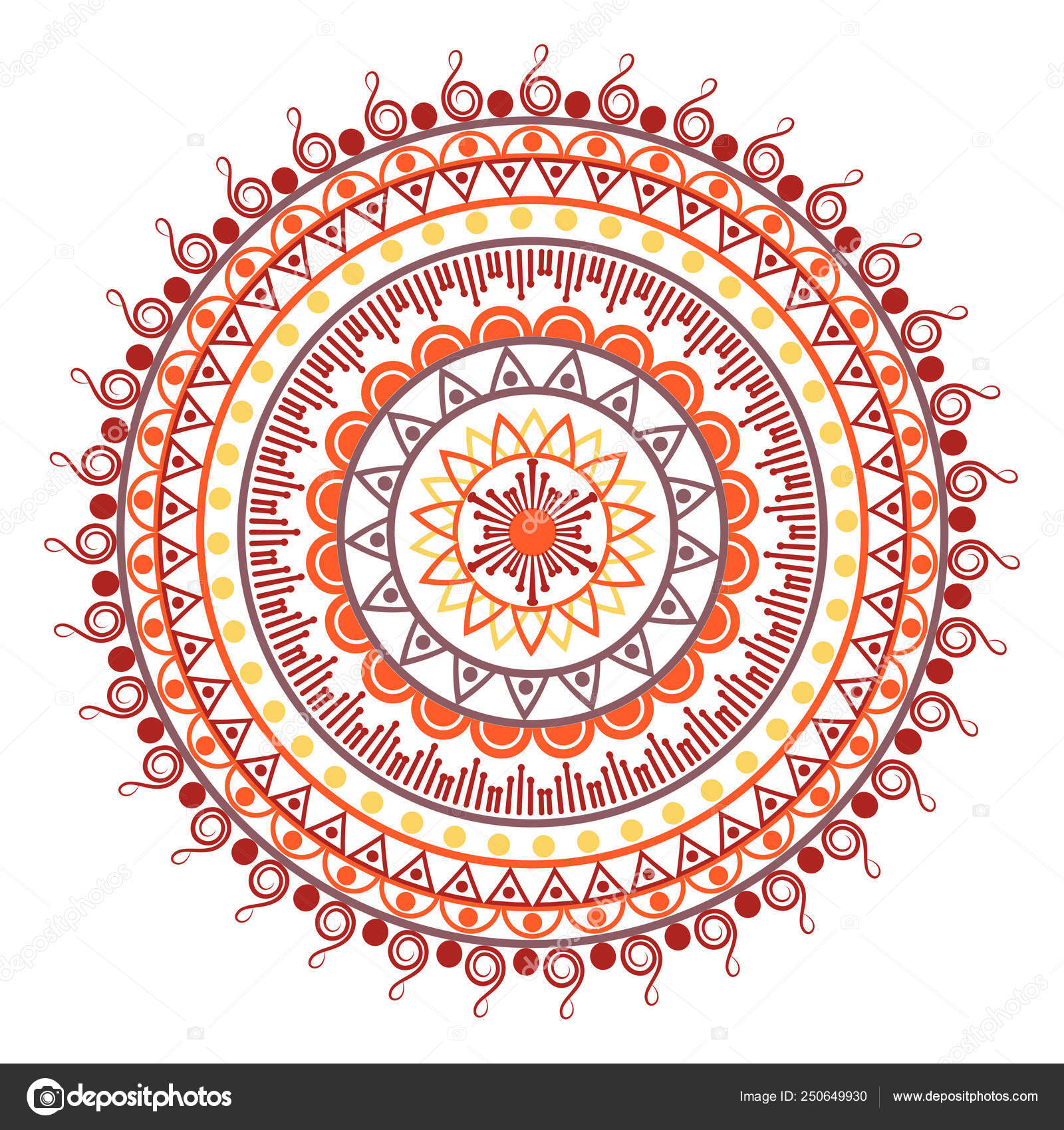 Simple Hindu Mandala