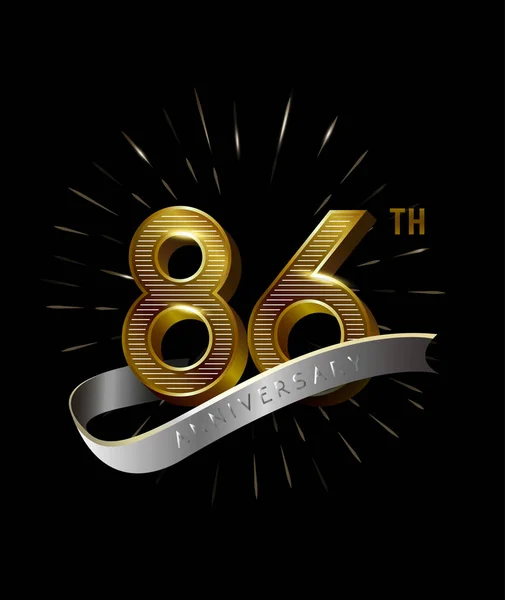 86 anniversary logo Vector Art Stock Images | Depositphotos